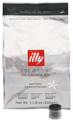 Illy Iperespresso Darkroast Professional Coffee Capsules Pcs DeliCo Coffee Online