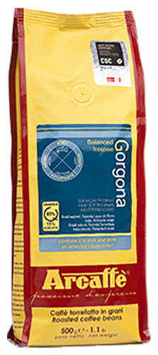 Arcaffè Gorgona coffee beans 250g - DeliCo - Coffee Online