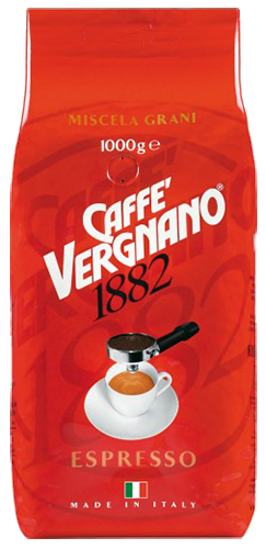 Caffè Vergnano Espresso coffee beans 1000g - DeliCo - Coffee Online