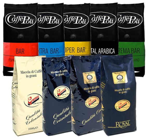 Big testpackage Caffè Poli and La Genovese - DeliCo - Coffee Online