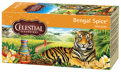 Celestial tea Bengal Spice tea bags 20pcs - DeliCo - Coffee Online