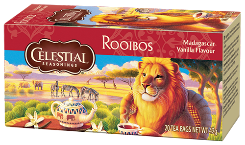 Celestial tea Madagascar Vanilla Rooibos tea bags 20pcs - DeliCo ...