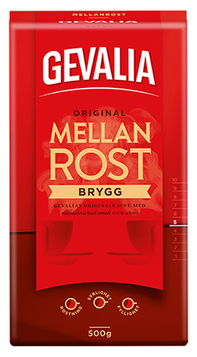 Gevalia Medium Roast brew ground coffee 450g - DeliCo - Coffee Online