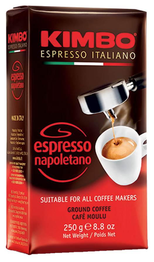 Kimbo Espresso Napoletano ground coffee 250g - DeliCo - Coffee Online